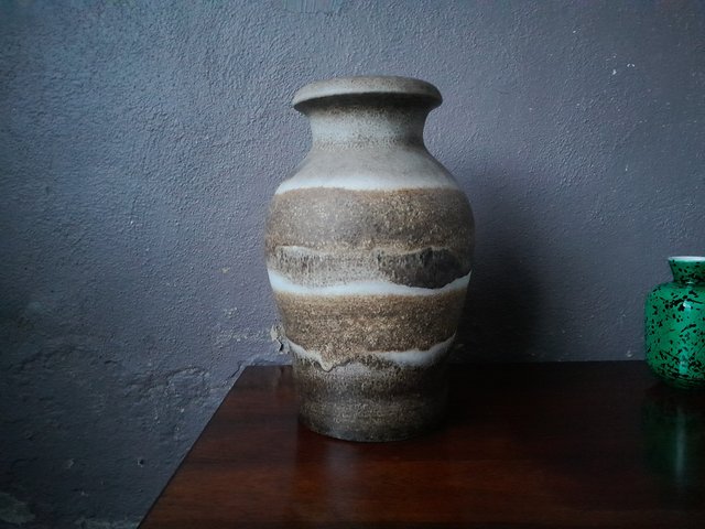 Large Vase Brutalist Scheurich for sale at Pamono