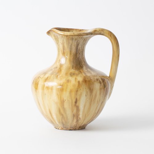 Handmade Pottery Jug by Achille Petrus, 1930s for sale at Pamono