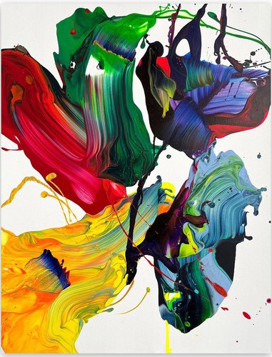 Nikolaos Schizas, Un Dia De Fiesta, 2022, Acryl auf Leinwand bei Pamono kaufen