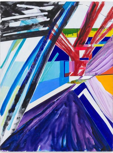 Laura Newman, Interiors, 2021, Acryl & Öl auf Leinwand bei Pamono kaufen