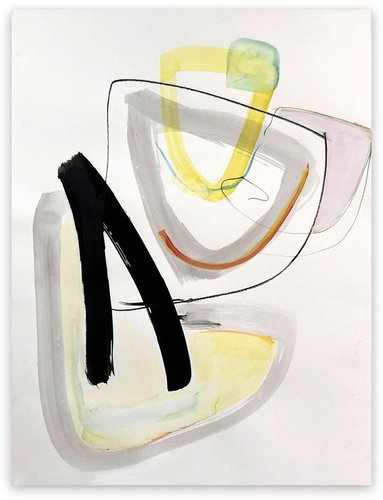 Irene Nelson, Antidote Drawing #1, Mixed Media, 2022 for sale at Pamono