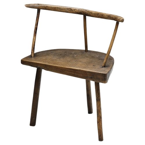 Chaise Trépied Wabi-Sabi Moderne Organique, France, 1890s en vente sur ...