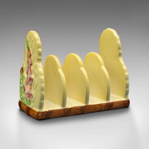 English Ceramic Toast Rack, 1940s for sale at Pamono