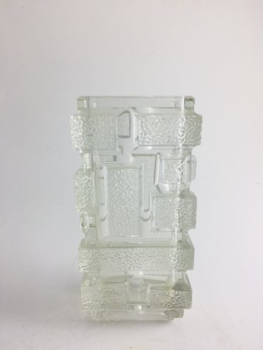 Vase Panelak Mid-Century en Verre par Jiří Zejmon, République Tchèque ...