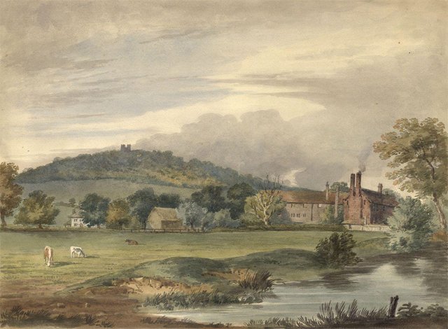 Alexander Monro, River Landscape with Mill, 1830s, Watercolour for sale ...