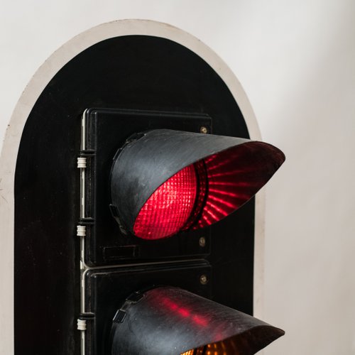 Dutch Traffic Wall Light, 1970s for sale at Pamono