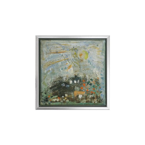 Mette Birckner, Abstract Impressionism Painting, A Fairytale with Birds ...