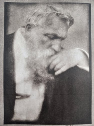 Edward Steichen, Portrait of Auguste Rodin, Original Photoengraving ...