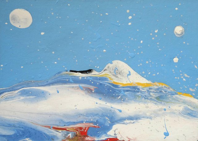 Ivars Zaikins, By the Sea, 2001, Mixed Media on Cardboard for sale at ...