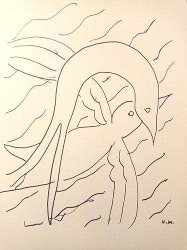 Henri Matisse, Birds, Lithograph, 1974 for sale at Pamono