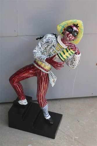 Pantalone Carnival Ceramic Sculptue by Otelo Rosa for Sanpolo Venezia ...