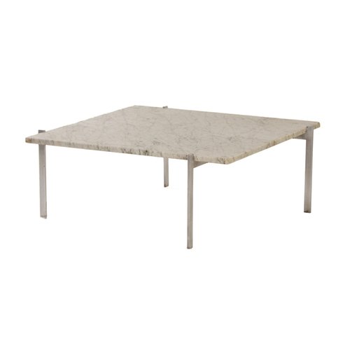 Mesa de centro PK61 de Poul Kjaerholm para E. Kold Christensen, años 50 en venta en Pamono