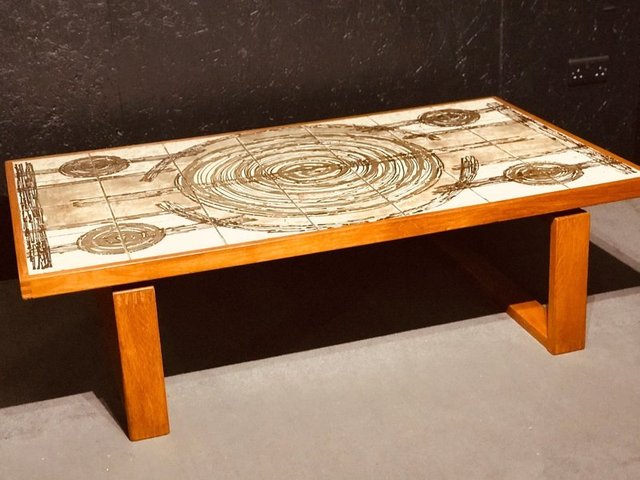Danish Coffee Table by Ox Art for Trioh, 1960s for sale at Pamono