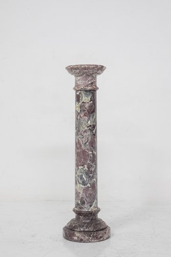 Mid-Century French Red Marble Column, 1950s for sale at Pamono