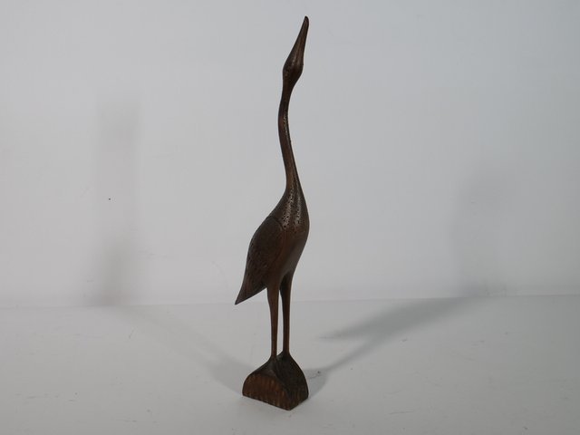 Vintage Teak Crane, 1960s for sale at Pamono