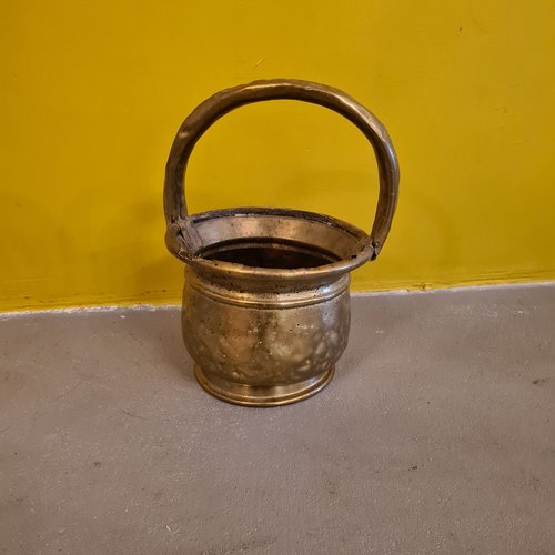 Antique French Brass Bucket 1800s For Sale At Pamono