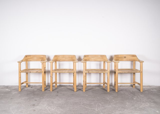 Sillas de comedor danesas de Rainer Daumiller and Poultries Pedersen ...