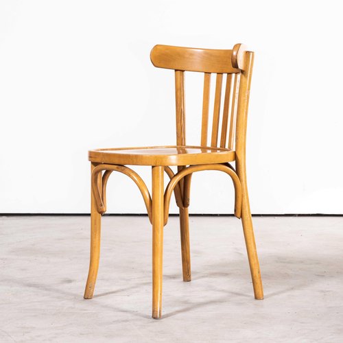 Bentwood Honey Beech Bentwood Dining Chairs, 1950s, Set of 6 for sale ...