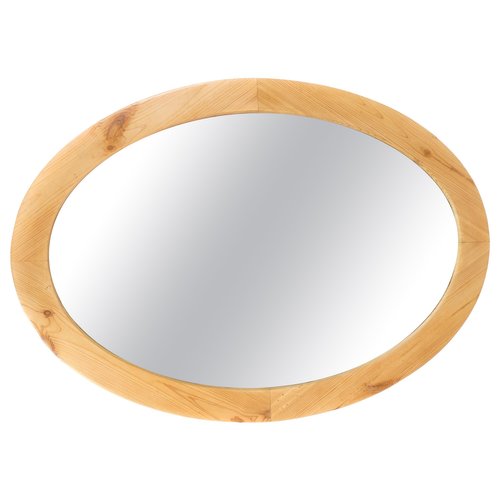 Spiegel mit Rahmen aus Kiefernholz, 1920er bei Pamono kaufen