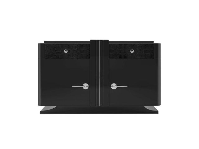 Comò nero in stile Art Deco en venta en Pamono