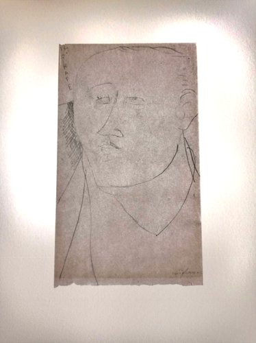 Amedeo Modigliani, Portrait of a Man, Limited Edition Lithograph, Early ...