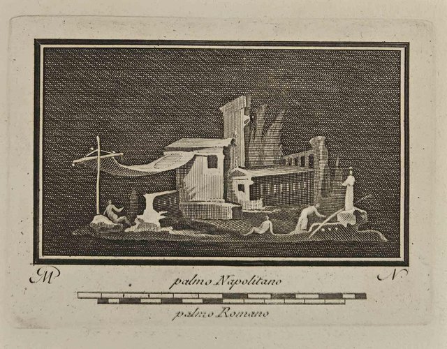 Carlo Nolli, Ancient Roman Fresco, Etching, 18th Century for sale at Pamono