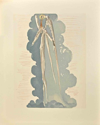 Salvador Dali, The Divine Comedy: Divine Impenetrability, Woodcut, 1963 ...
