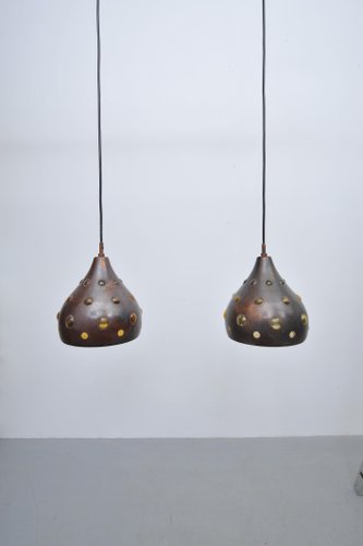 Deckenlampen von Nanny Still für Rack, 2er Set bei Pamono kaufen