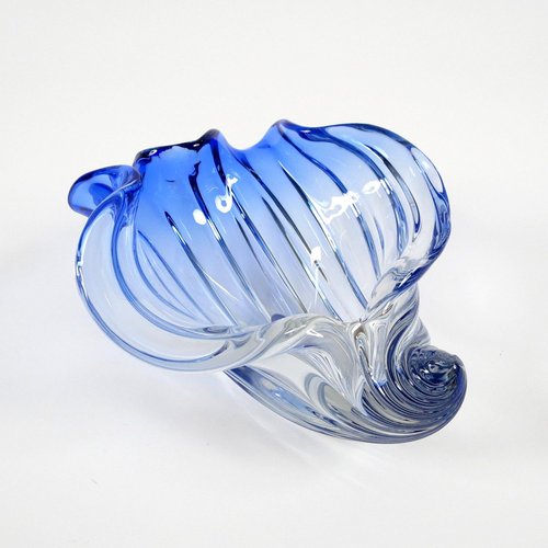 Centre de Table en Verre de Murano attribué à Alfredo Barbini, 1950s en ...