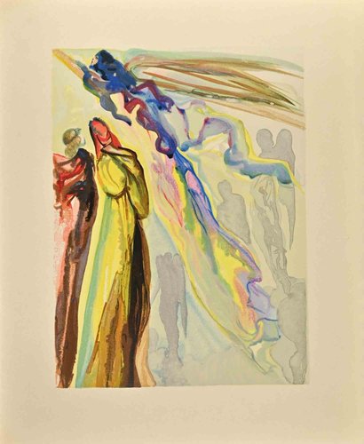 Salvador Dali, The Divine Comedy: Saint Francis, Woodcut Print, 1963 ...