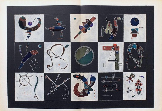 Wassily Kandinsky, DLM 101: Composition V, Lithograph, 1957 for sale at ...