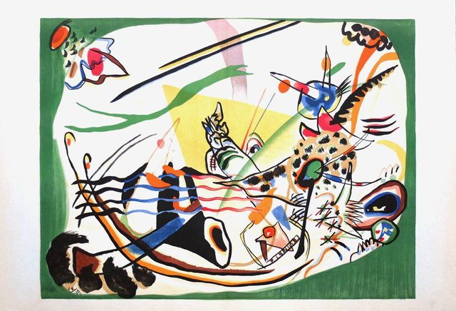 Wassily Kandinsky, DLM 101: Composition IV, Lithograph, 1957 for sale ...
