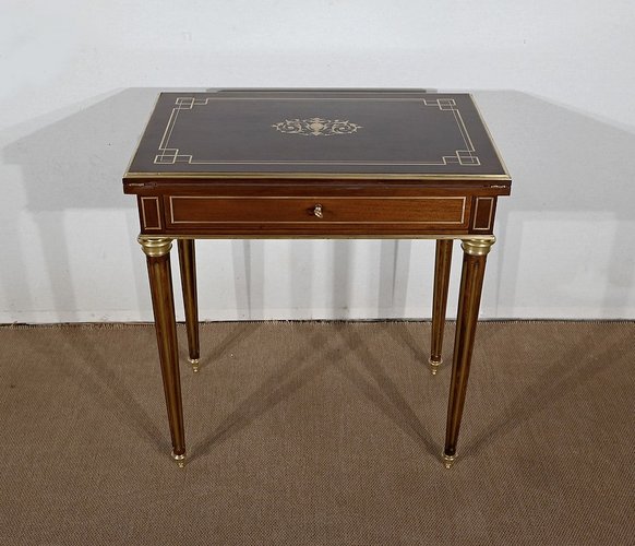Small Game Table in Louis XVI Style, Late 19th Century for sale at Pamono