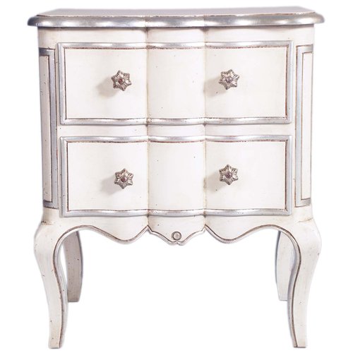Vintage Silver Night Stand