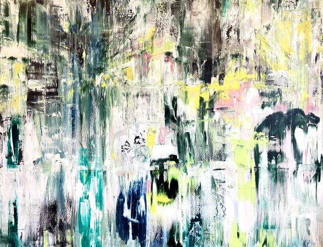 Maria Esmar, Rays of Light, Oil on Canvas for sale at Pamono