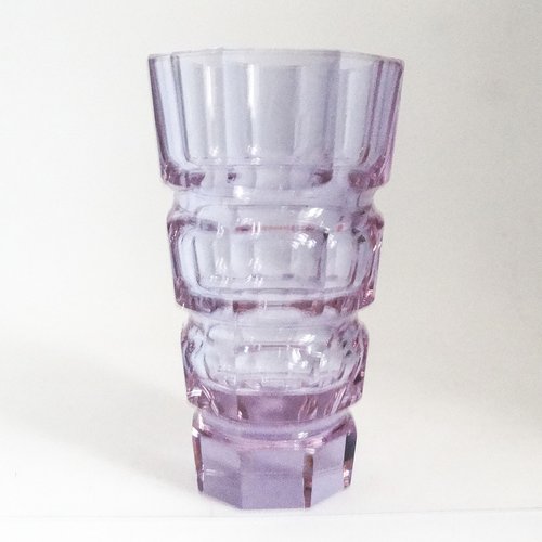 Art Deco Alexandrite Vase from Moser, Czechoslovakia, 1930s for sale at ...