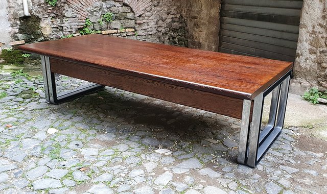 Large T333 Desk by Eugenio Gerli and Osvaldo Borsani for Tecno, Italy ...