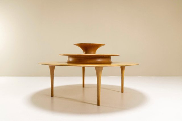 Ahornholz Couchtisch von Nanna Ditzel für BRDR. Krüger, Dänemark ...