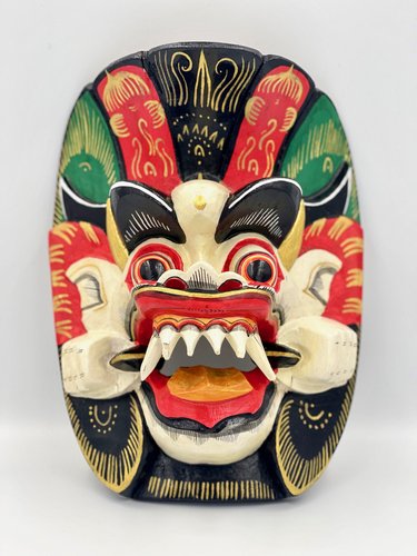 Balinese Carved Rangda Mask, Indonesia, 20th Century for sale at Pamono
