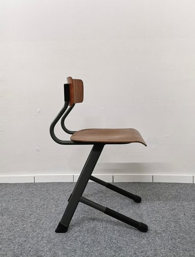 Chaise de Bureau d'Architecte Vintage, Pays-Bas, 1960s en vente sur Pamono