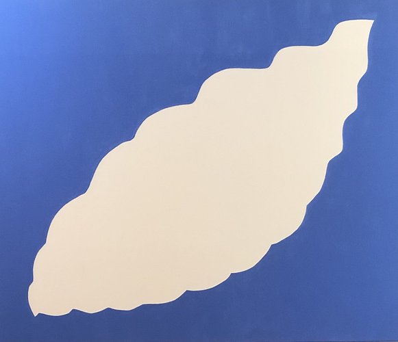 Benna Chu (Meylan), Feuille No. 5, 2001, Oil on Canvas for sale at Pamono