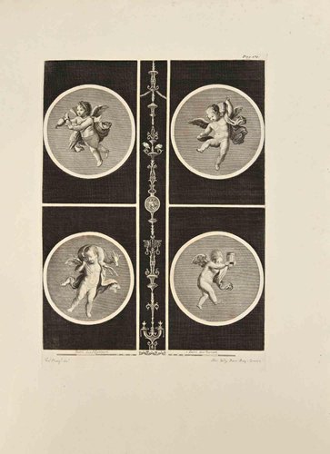 Nicola Billy, Cupid in Four Seasons, Etching, 18th Century for sale at ...