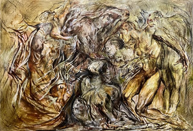 Salome Khubashvili, Different Shades of Human, 2019, Oil on Canvas for ...