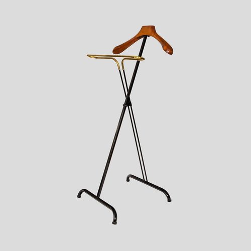 Mid-Century Italian Folding Valet Stand from Fratelli Reguitti, 1950s ...