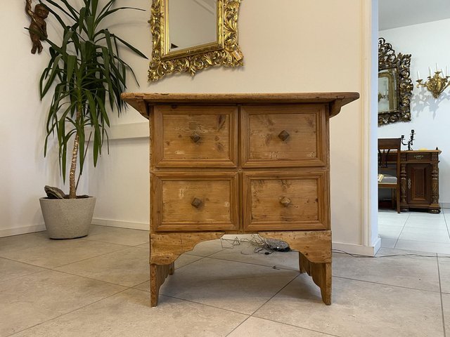 Rustic Cabinet in Spruce Wood for sale at Pamono