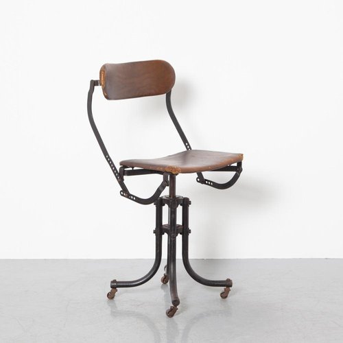 Do More Chair in Pinstriping from Tan-Sad Ahrend, 1920s for sale at Pamono