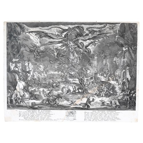 After Jacques Callot, The Temptation of Saint Anthony, Engraving, 17th ...
