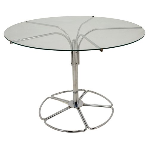 Chrome Coffee or Side Table, Finland, 1970s for sale at Pamono
