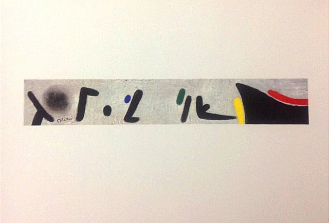 Joan Miro, Composición abstracta, años 80, Litografía en venta en Pamono