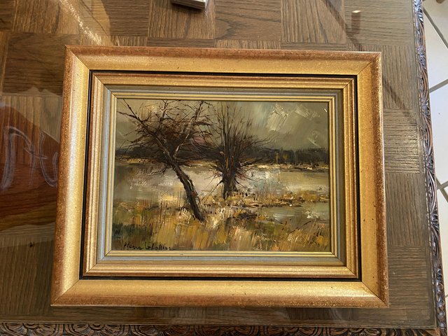 Pierre Letellier, Landscape, Painting, Framed for sale at Pamono